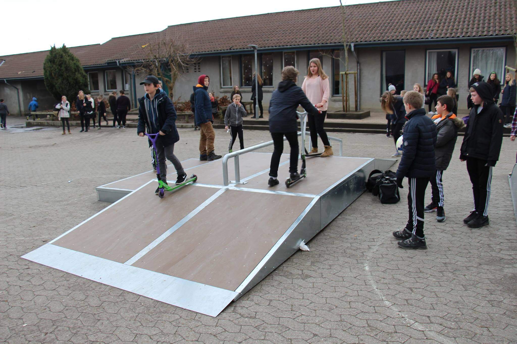 Antvorskov Skole Skatepark | Skatepark i Slagelse | Skateparks.dk