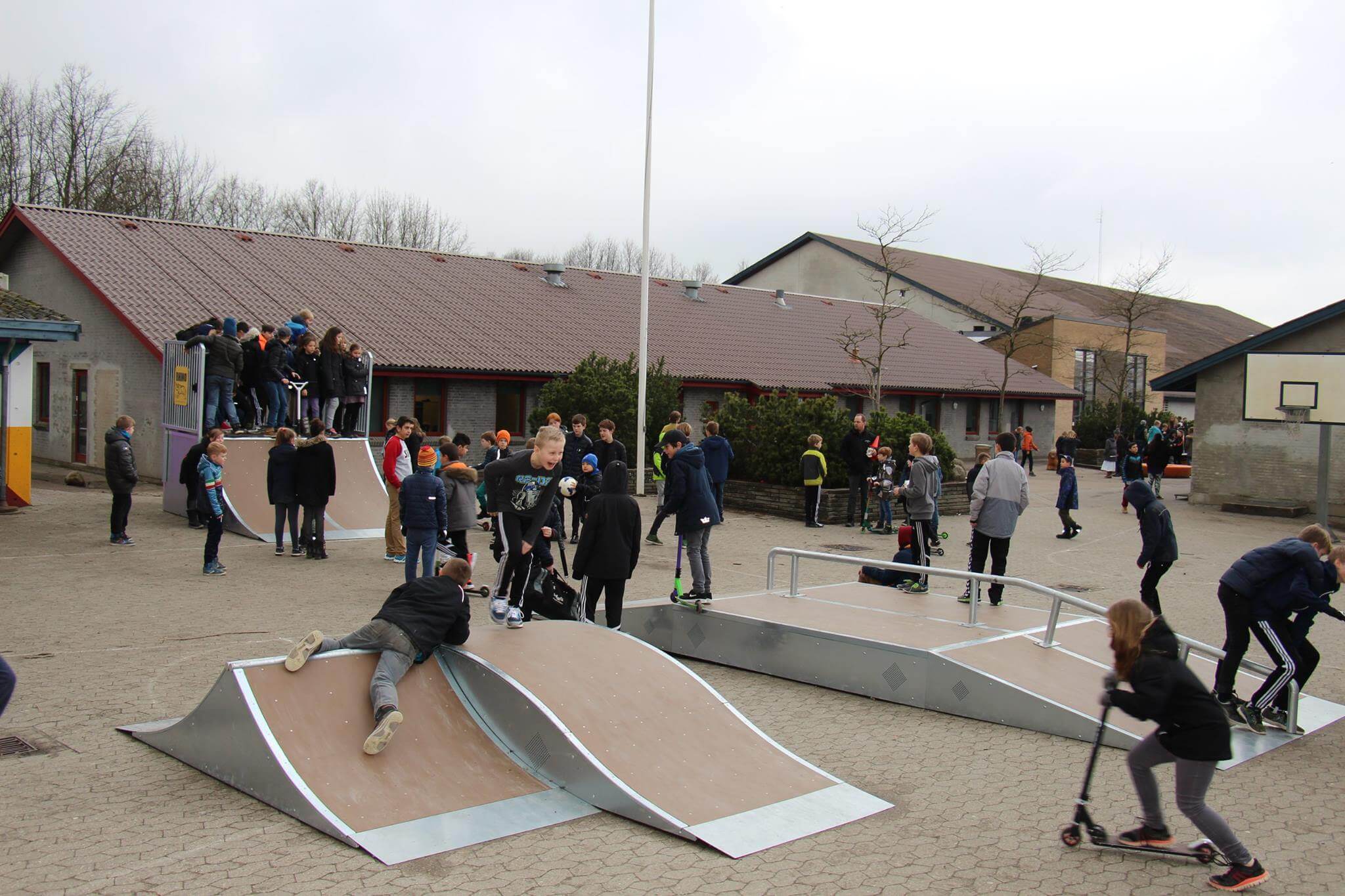 Antvorskov Skole Skatepark | Skatepark i Slagelse | Skateparks.dk